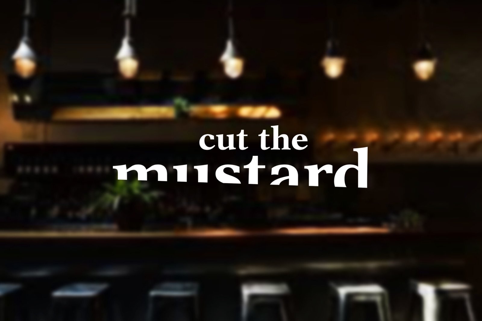 Cut The Mustard